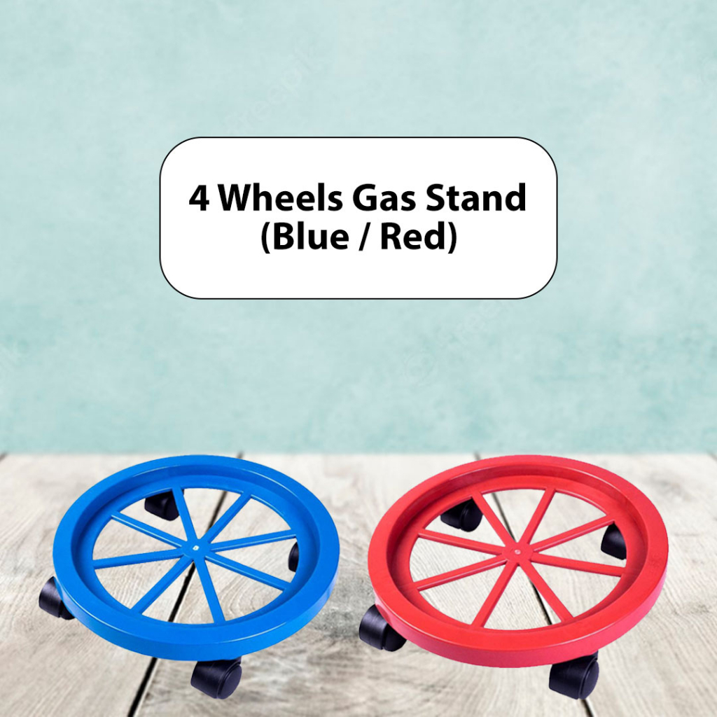 4 Wheels Gas Stand (Diff Colours) | Shopee Singapore