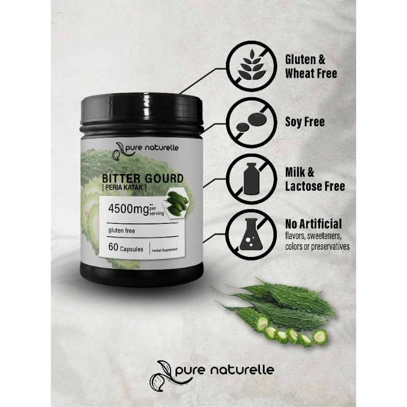 Peria Katak Capsule 60's High Quality Organic Product GMP | Shopee ...