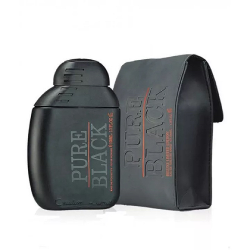 Pure Black Perfume For Men 100Ml (High Quality) | Shopee Singapore