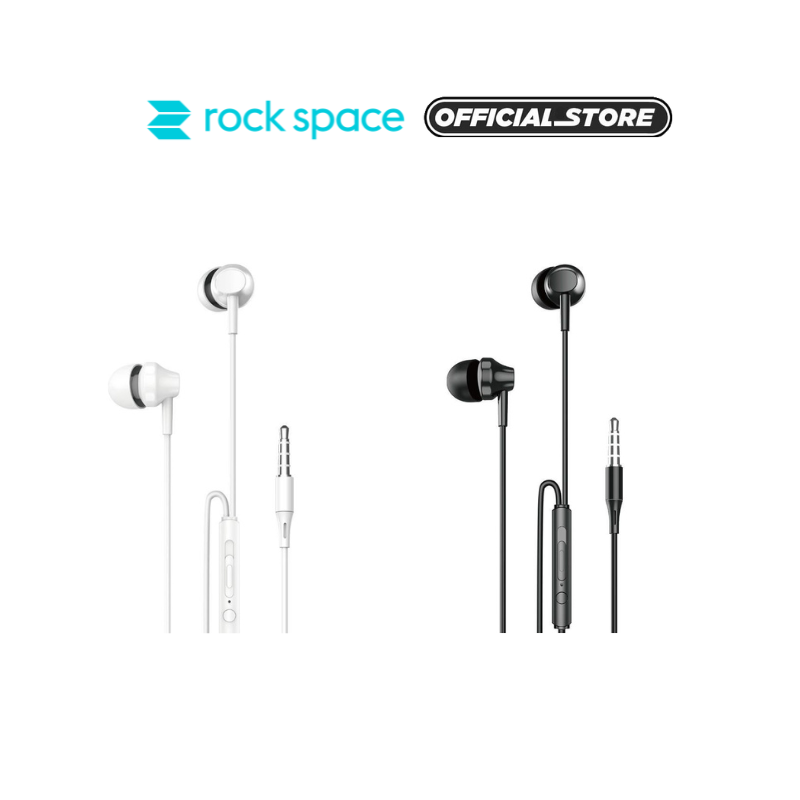 Rock Space ES01 Stereo Earphone (3.5mm) | Shopee Singapore