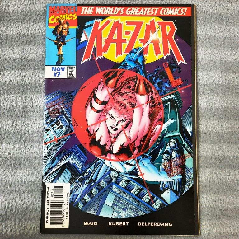 Ka-Zar 7 (Marvel Comics) Andy Kubert, Mark Waid, Jesse Delperdang ...