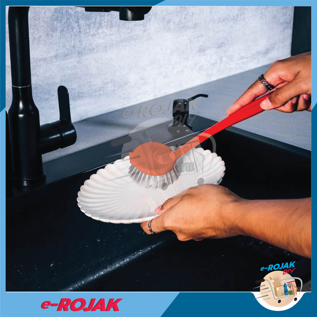 LiAo Dish Brush/Dish Washer Cleaning Brush 27.5cm - D130061 | Shopee ...