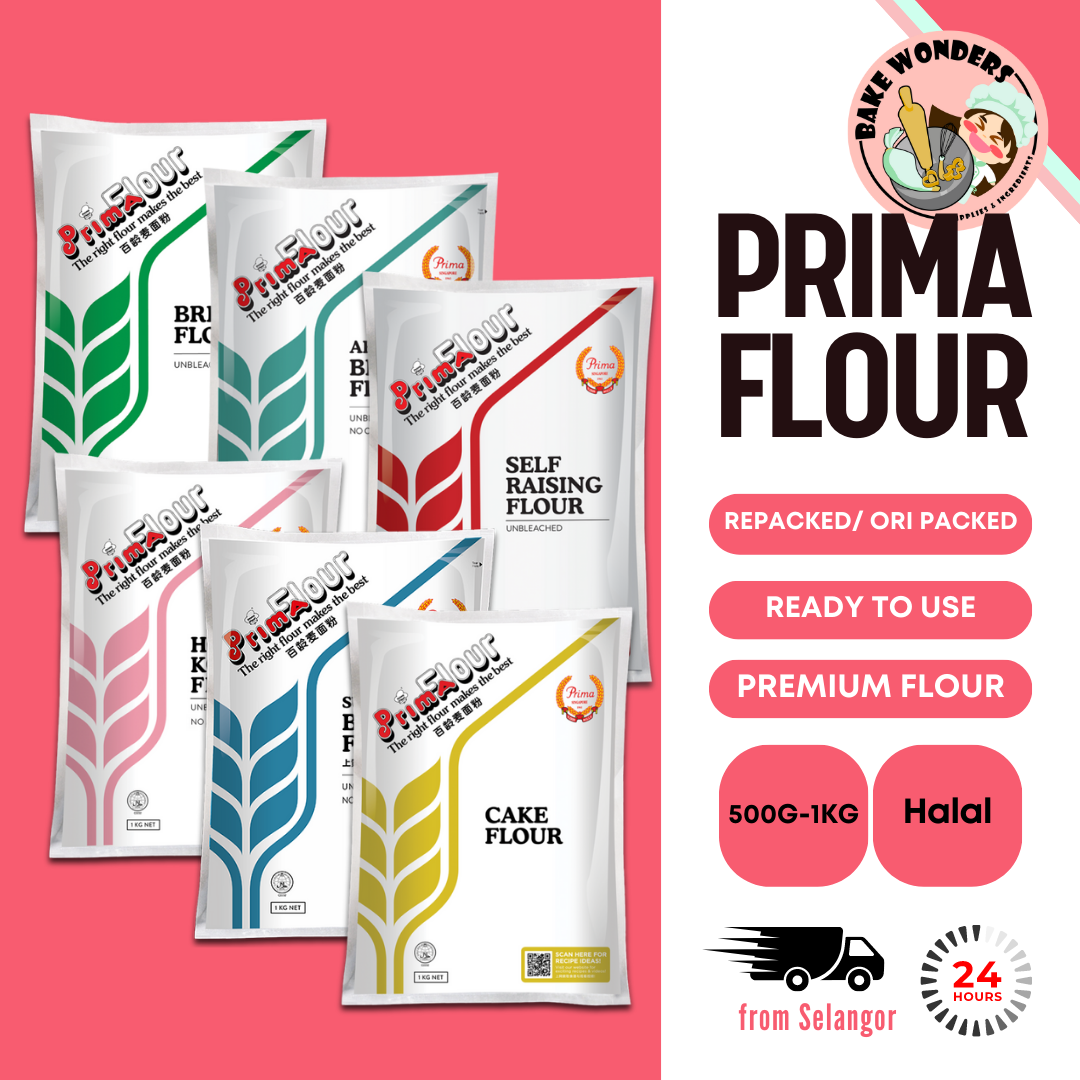 Prima Bread Flour/Prima Cake Flour/High Protein Flour/Low Protein Flour ...