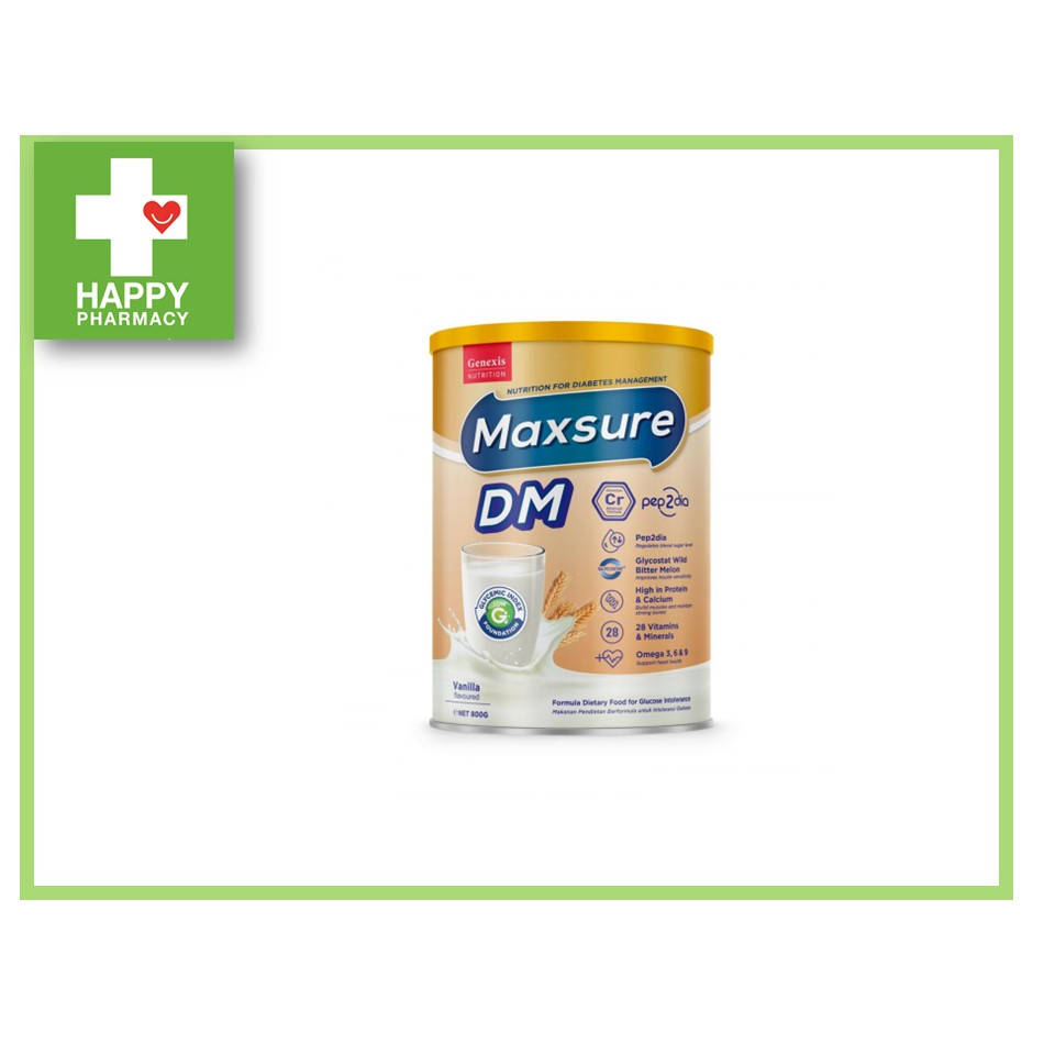 Maxsure DM vanilla 850g | Shopee Singapore