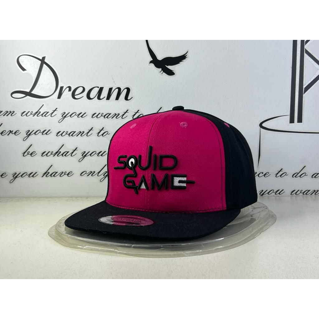 SQUID GAME (CUSTOM PREMIUM Snapback - Cap Premium Quality Embroidery ...