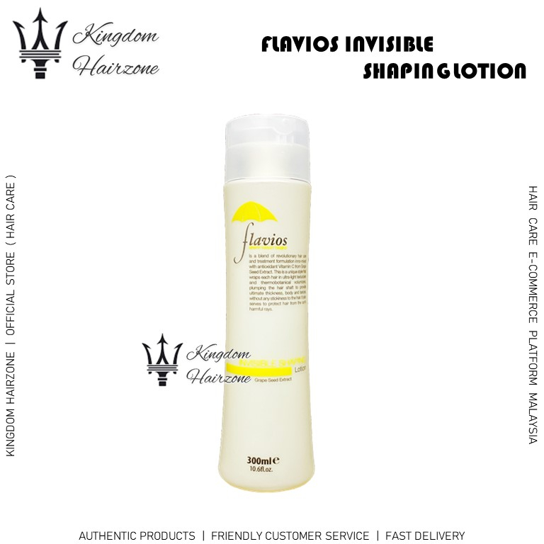 Flavios Invisible Shaping Hair Styling Sculpting Lotion (300ml ...