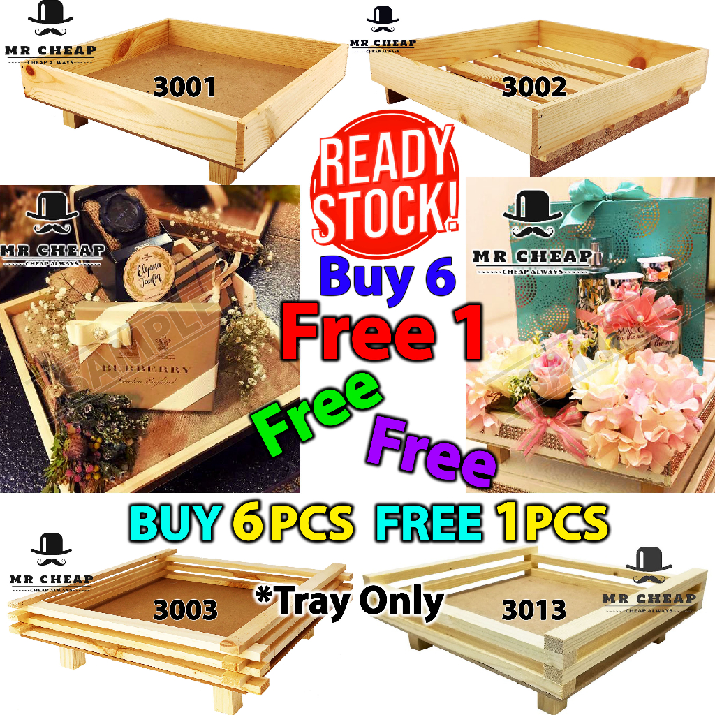 KAYU (Jimat)Wood Tray For Wedding Delivery/Wooden Tray/Wooden Tray ...