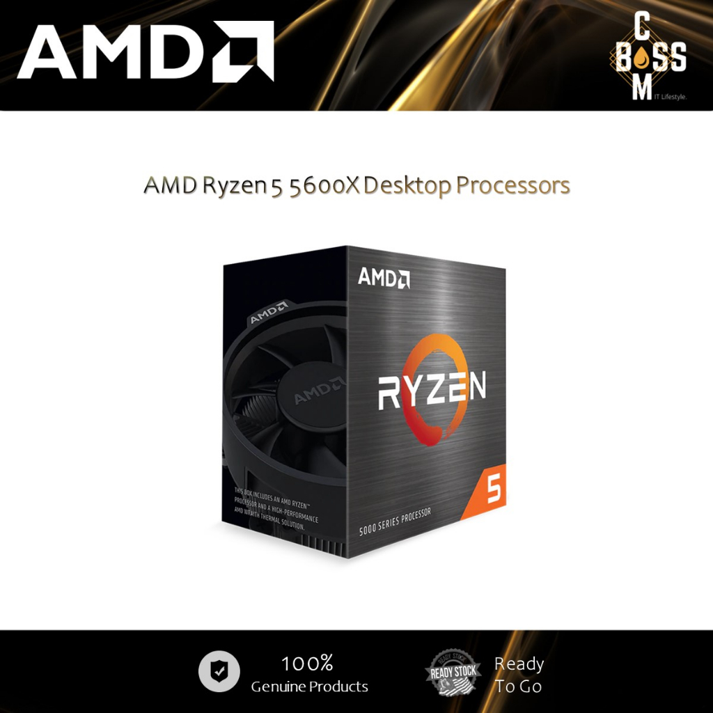 AMD Ryzen 5 5600X Desktop Processors | Shopee Singapore