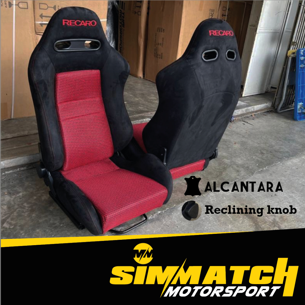 Recaro SR4 tomcat Wildcat Alcantara Copy 1:1 Sport bucket seat 1Pair ...