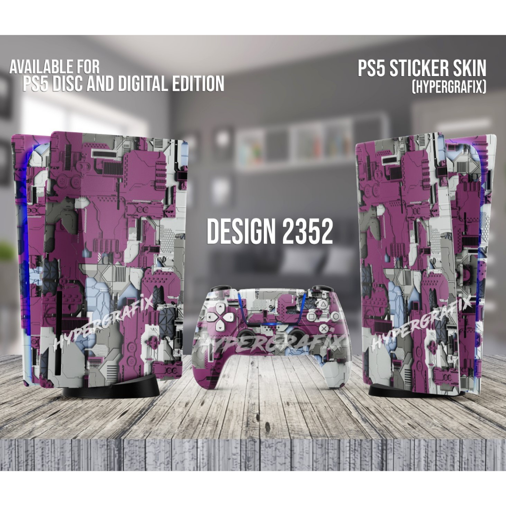 PS5 PLAYSTATION 5 STICKER SKIN DECAL 2352 | Shopee Singapore