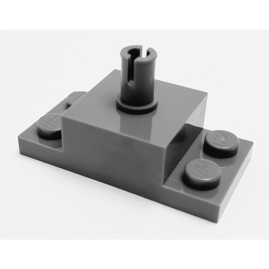 LEGO Parts 30592, Brick, Modified 2x2 with Top Pin and 1/2 Side Plates ...