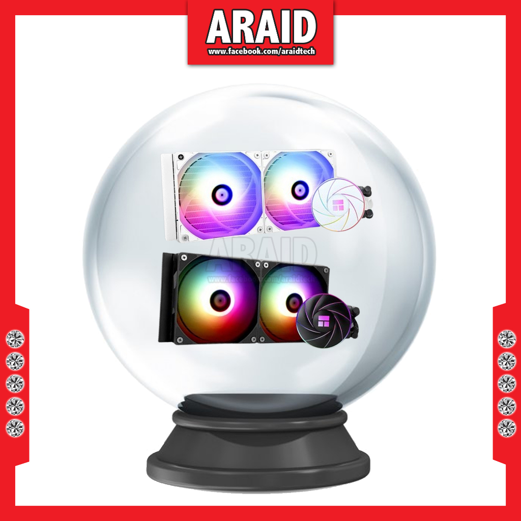 Thermalright Aqua Elite 240 ARGB Cooler (Black/White) | Shopee Singapore