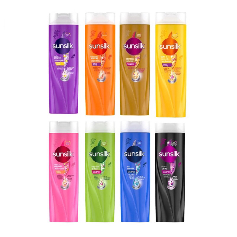 300ml Sunsilk Shampoo (Smooth Manageable/Soft Smooth/Anti Dandruff/Hair ...
