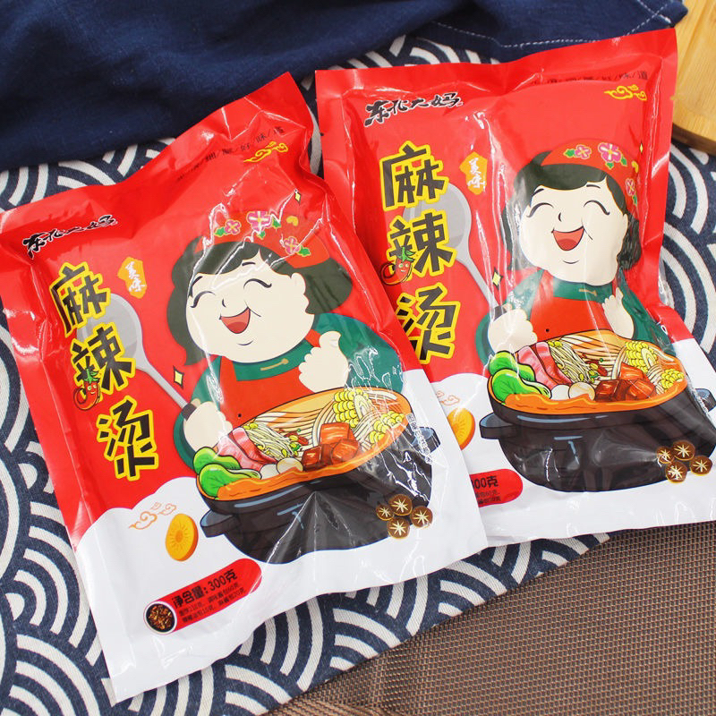 Influencer Northeast Aunty Old-fashioned Spicy Tang Bagged Vacuum ...