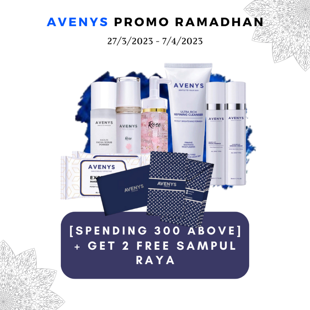 AVENYS 1 COMPLETED SET SKINCARE AVENYS ( 2 SAMPUL RAYA ) | Shopee Singapore