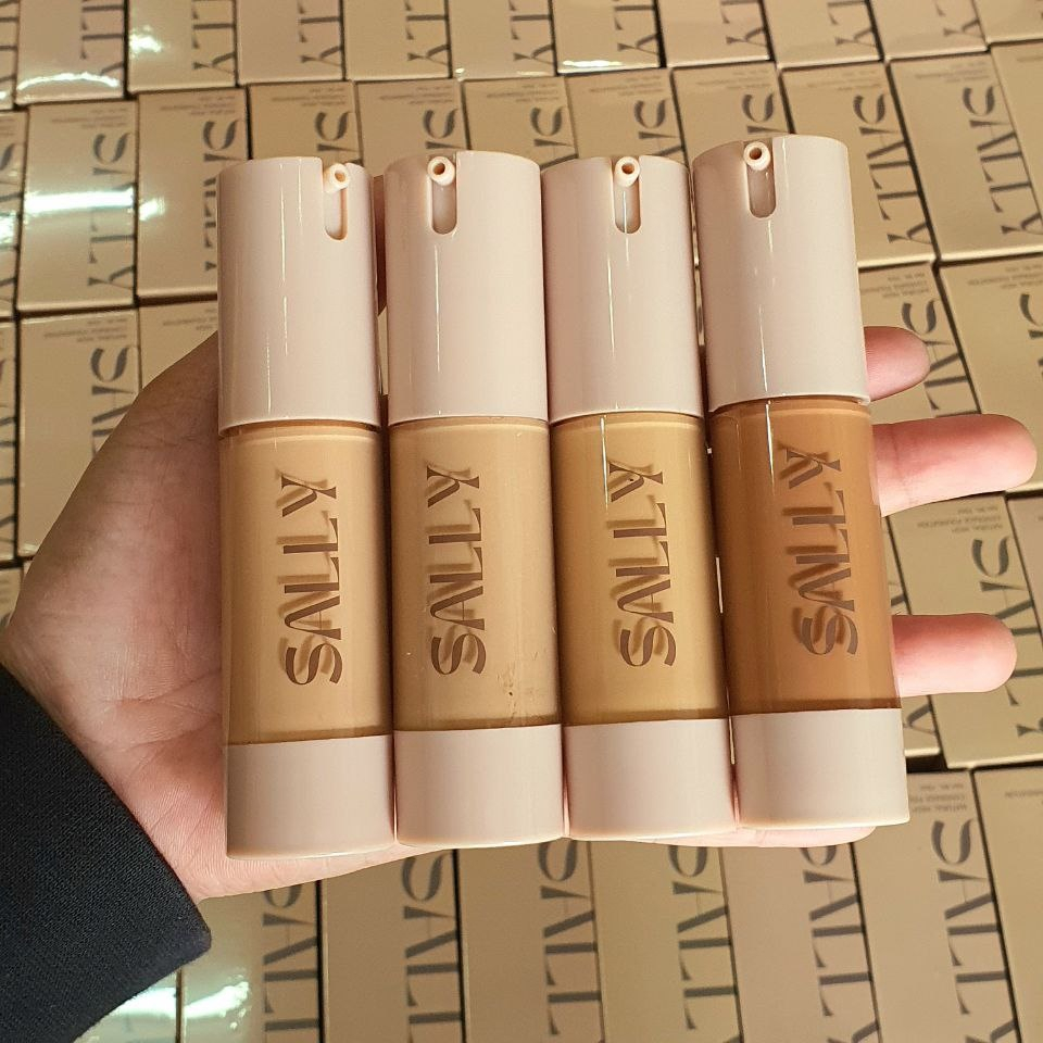 Sally Natural High Coverage Foundation (Sally Whoo) | Shopee Singapore