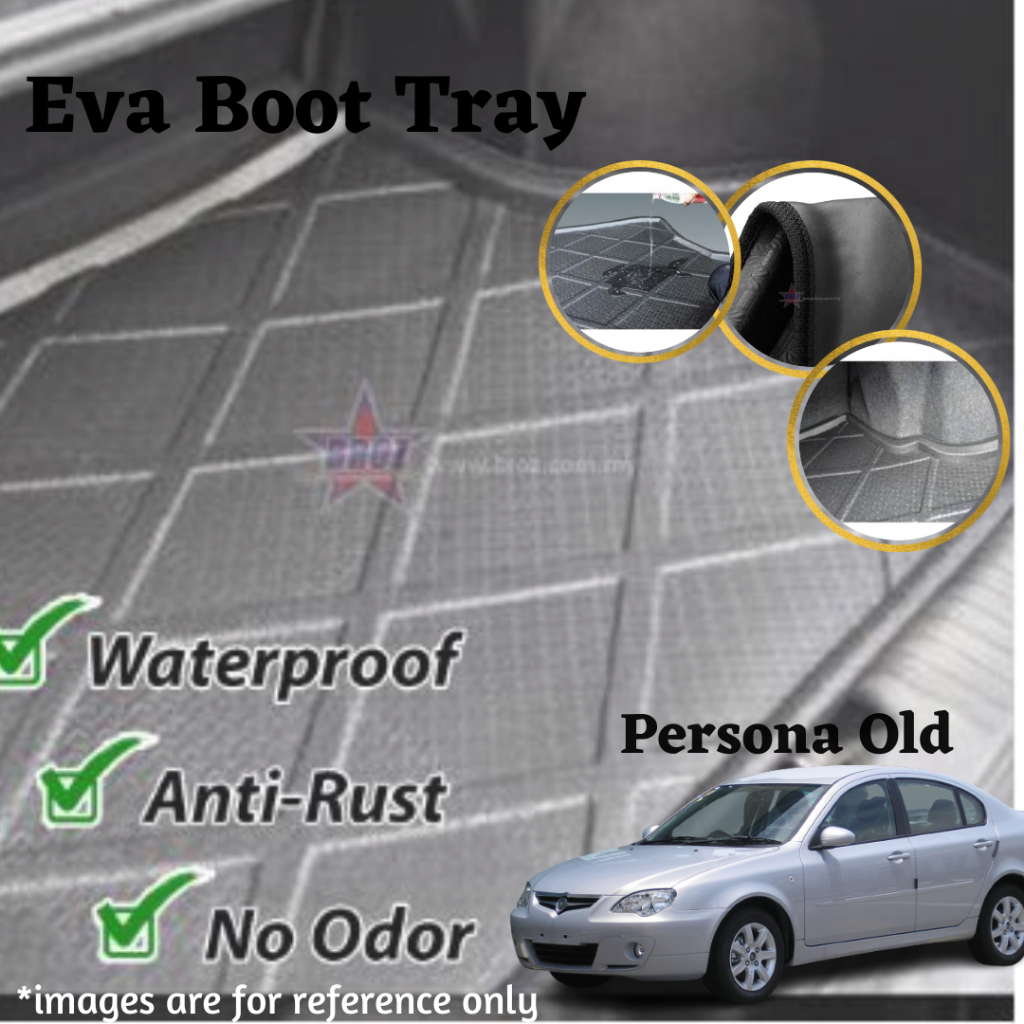 Proton Persona Old EVA Copolymer Car Boot Tray Luggage Cargo Trunk Tray ...