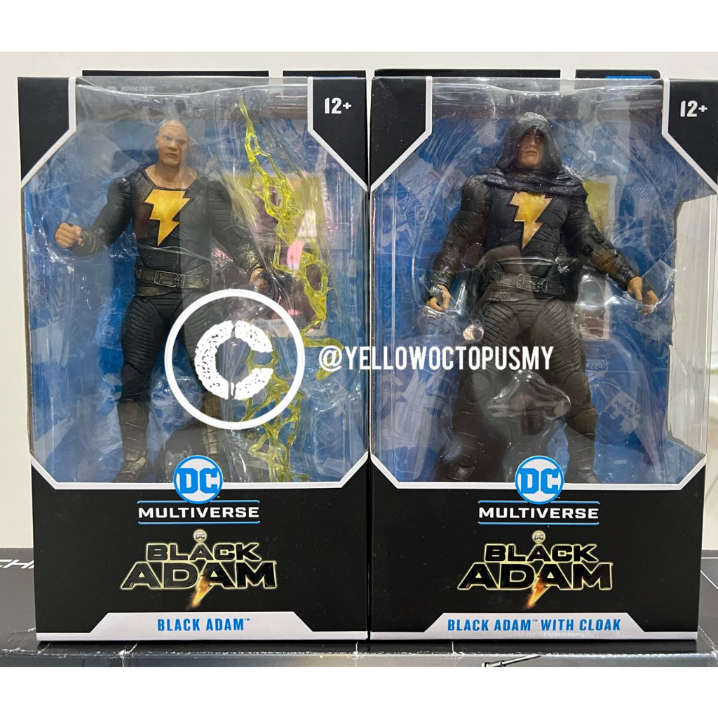 McFarlane Toys Black Adam (Set of 2 Version) | Shopee Singapore