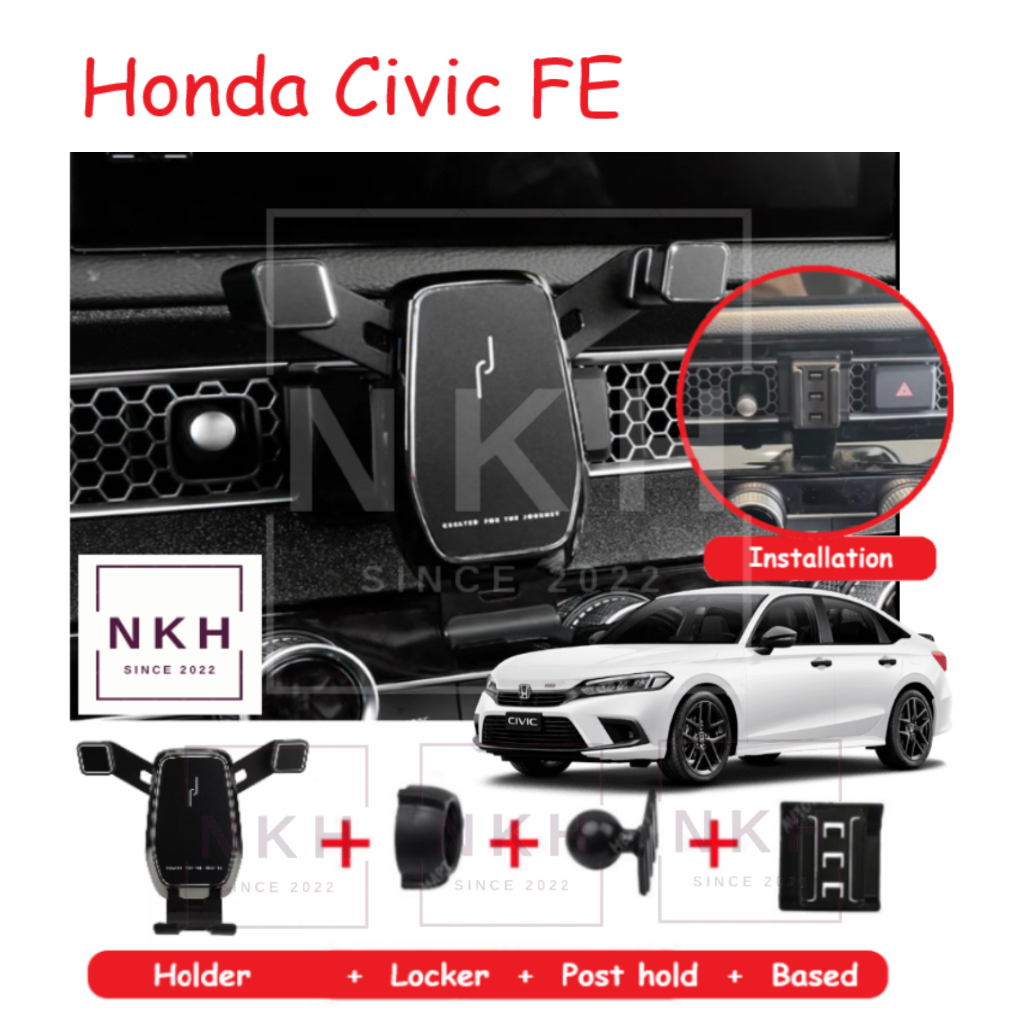 Honda Civic FE Phone Holder Car Phone Holder Special for 11st gen 1.5 ...