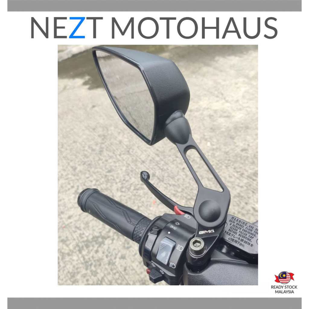 Universal Rear View Side Mirror GMA NEMO 1008 Carbon XMAX NMAX NVX ...