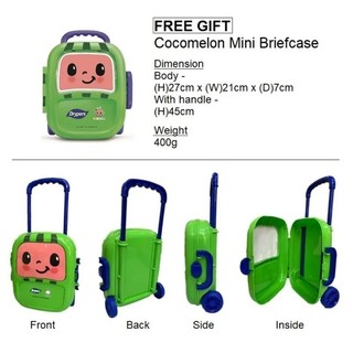 COCOMELON BRIEFCASE COCOMELON LUGGAGE (1UNIT) | Shopee Singapore