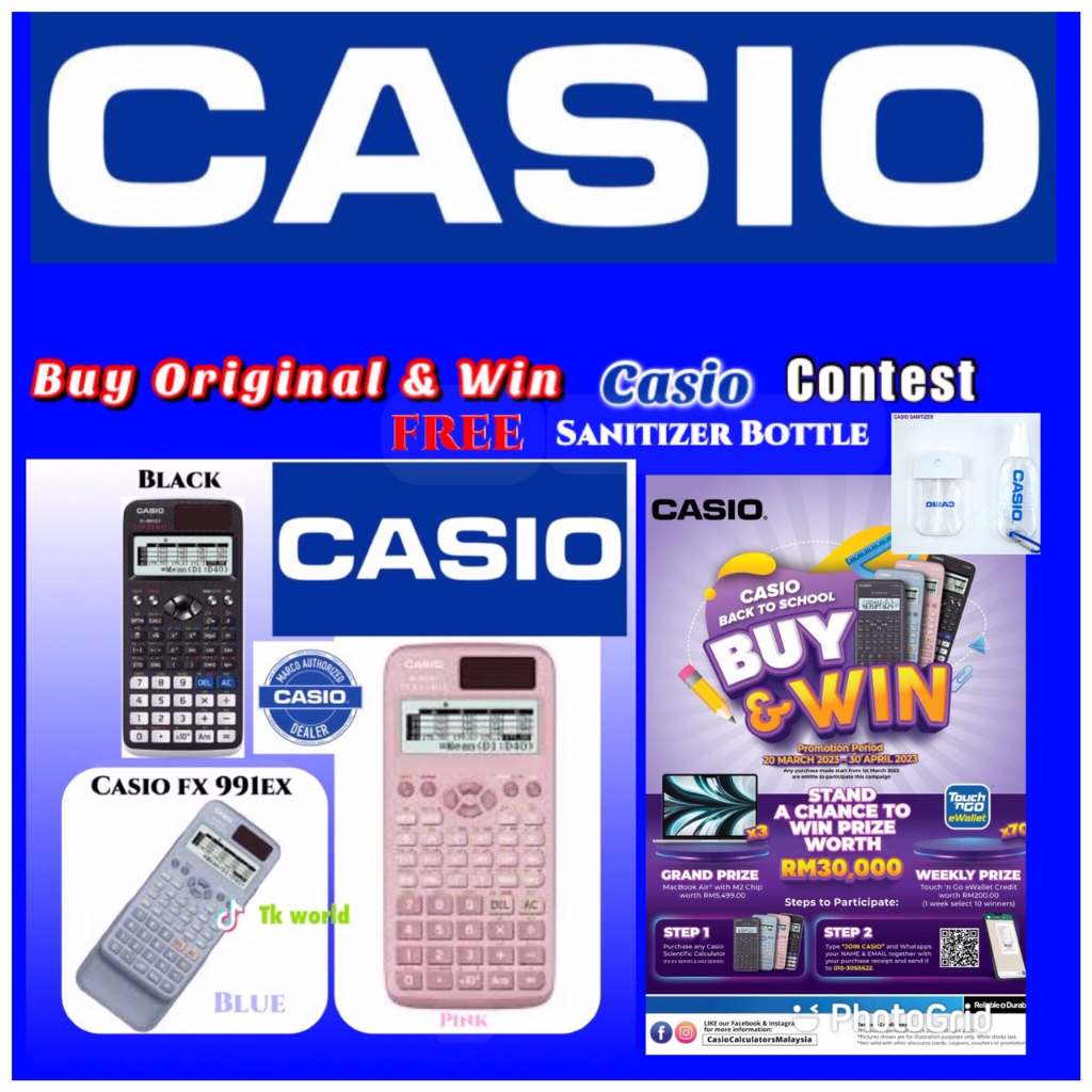 Casio FX-991ex scientific calculator | Shopee Singapore
