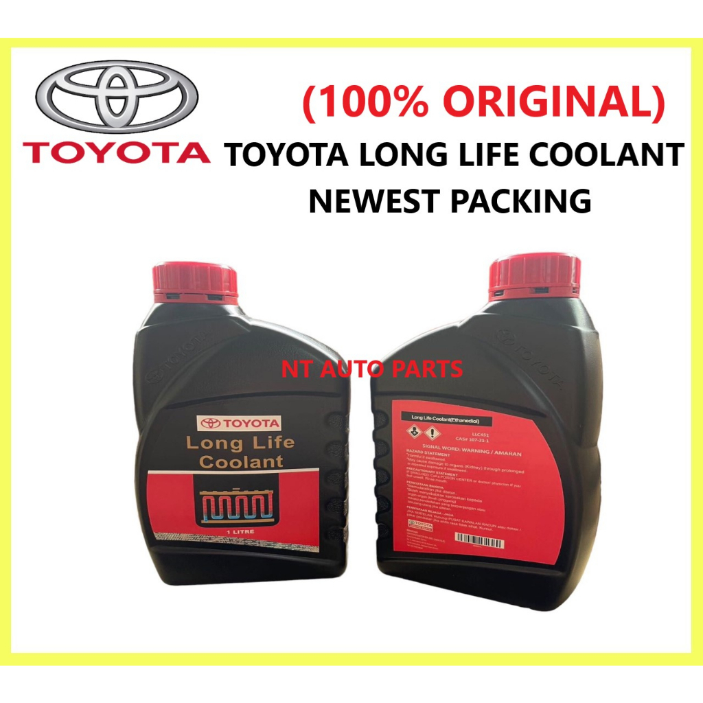 TOYOTA LONG LIFE CAR RADIATOR COOLANT ( 1 LITRE ) ( 088891L ) ( NEWEST ...