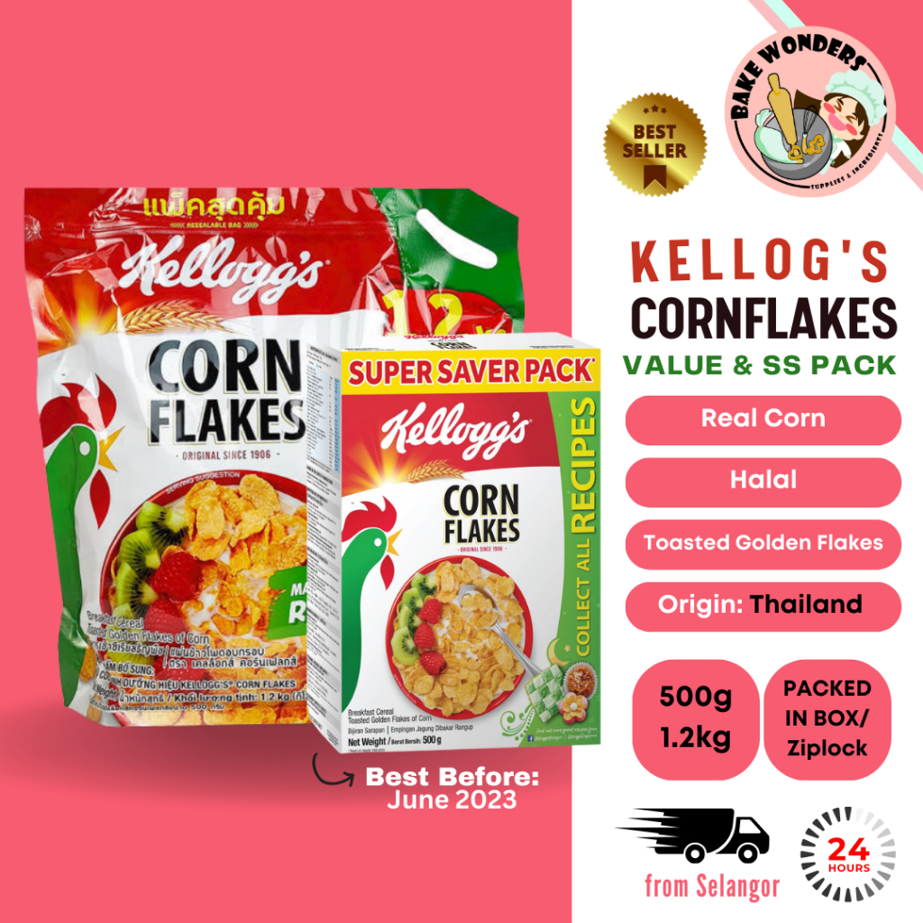 Kelloggs Cornflakes 1.2KG Kellogg's Cornflakes 1.2KG Kelloggs Corn ...