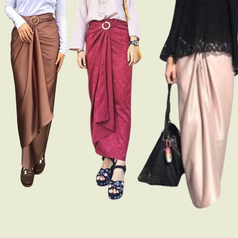 Kain Pareo, pario plain corak 3D COTTON{ RS }2023 Wrap skirt, free ...