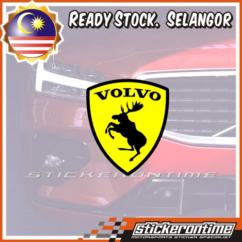 Volvo Sticker xc90 v40 xc60 s90 xc40 moose Car Sticker | Shopee Singapore