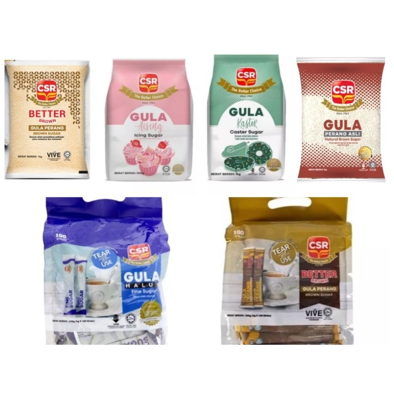 CSR Brown Sugar - Sugar Series (Assorted) | Shopee Singapore