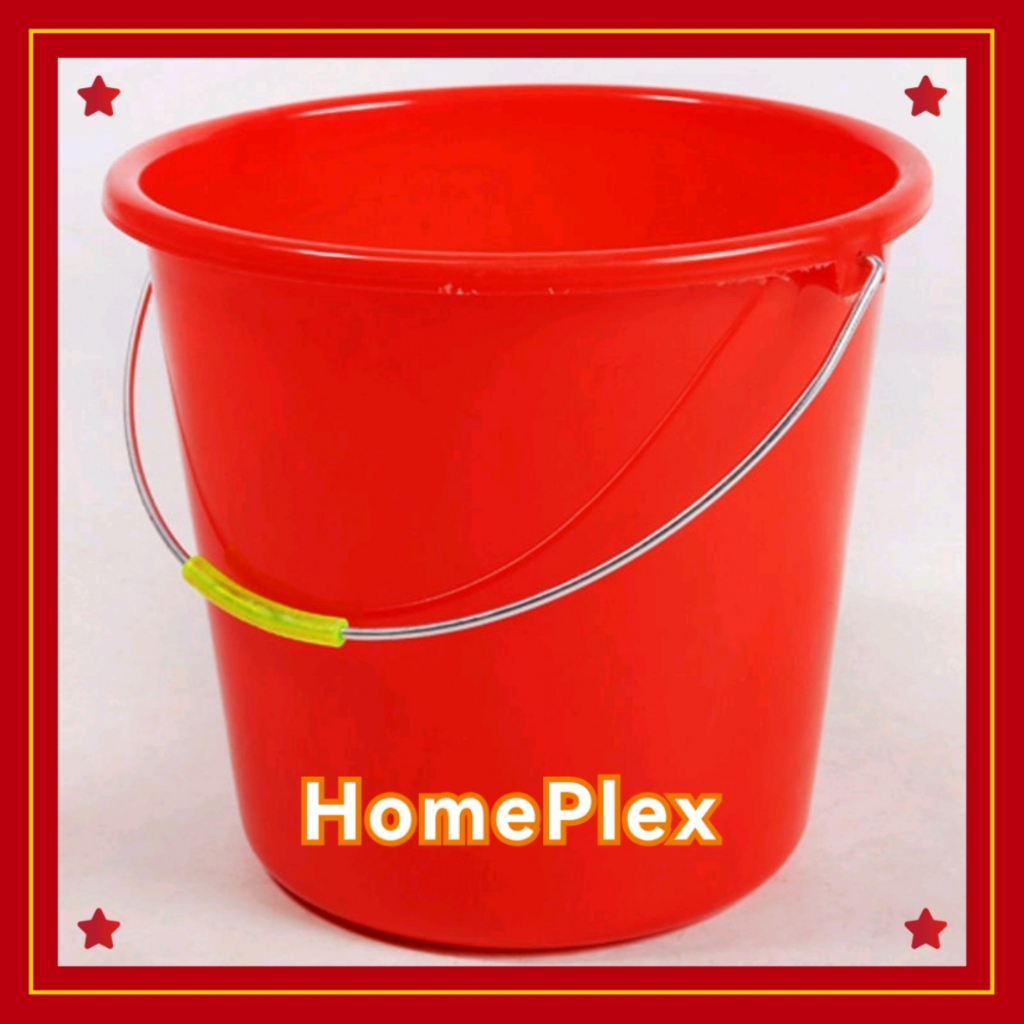 3 pcs PLASTIC PAIL WITH HANDLE/ PLASTIC BUCKET/ TIMBA PLASTIK/ BALDI ...