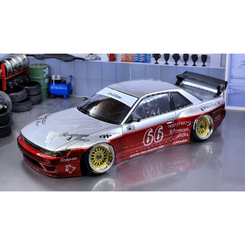 Fully Airbrush Customized Addiction S13 v3 Pandem Livery | Shopee Singapore
