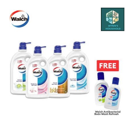 Walch Anti-Bacterial Body Wash (1L) | Shopee Singapore