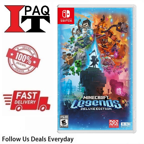 Nintendo Switch Minecraft Legends Deluxe Edition | Shopee Singapore
