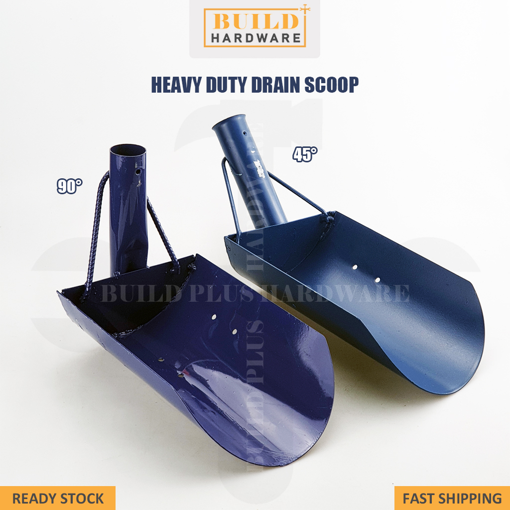 Heavy Duty Drain Scoop 45 / 90 Drain Hoe Cleaner Cangkul Longkang ...