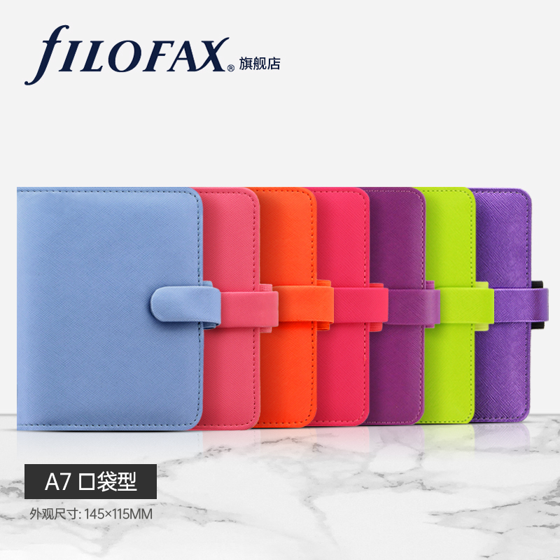 for High Quality Branded Filofax Saffiano A6 Personal Compact Organizer ...