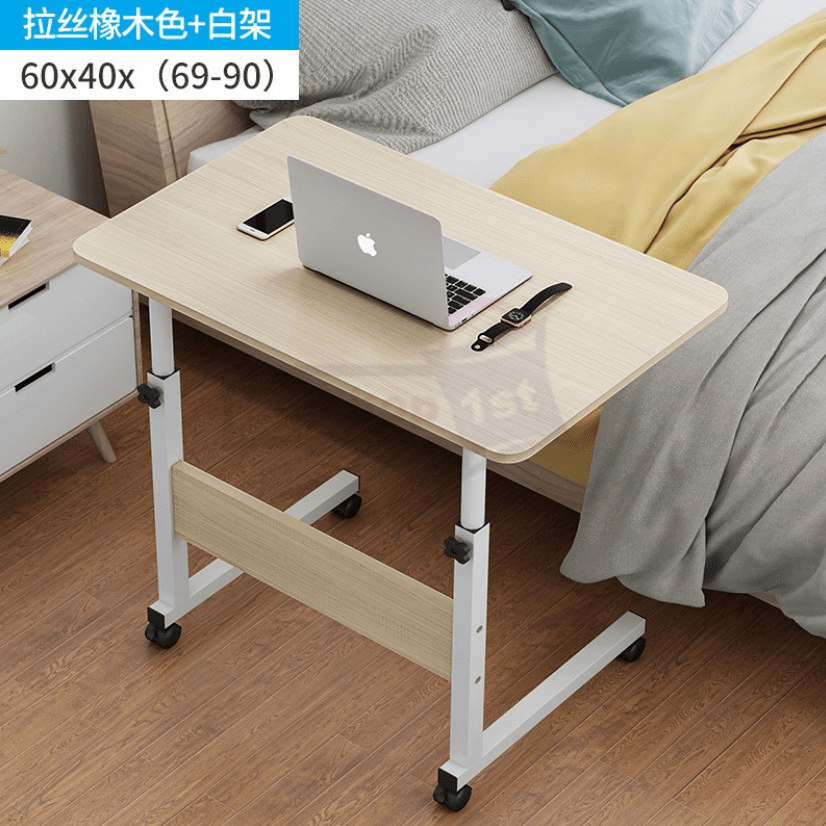 Portable Computer Table Desk Bedroom Height Adjustable Table Laptop ...