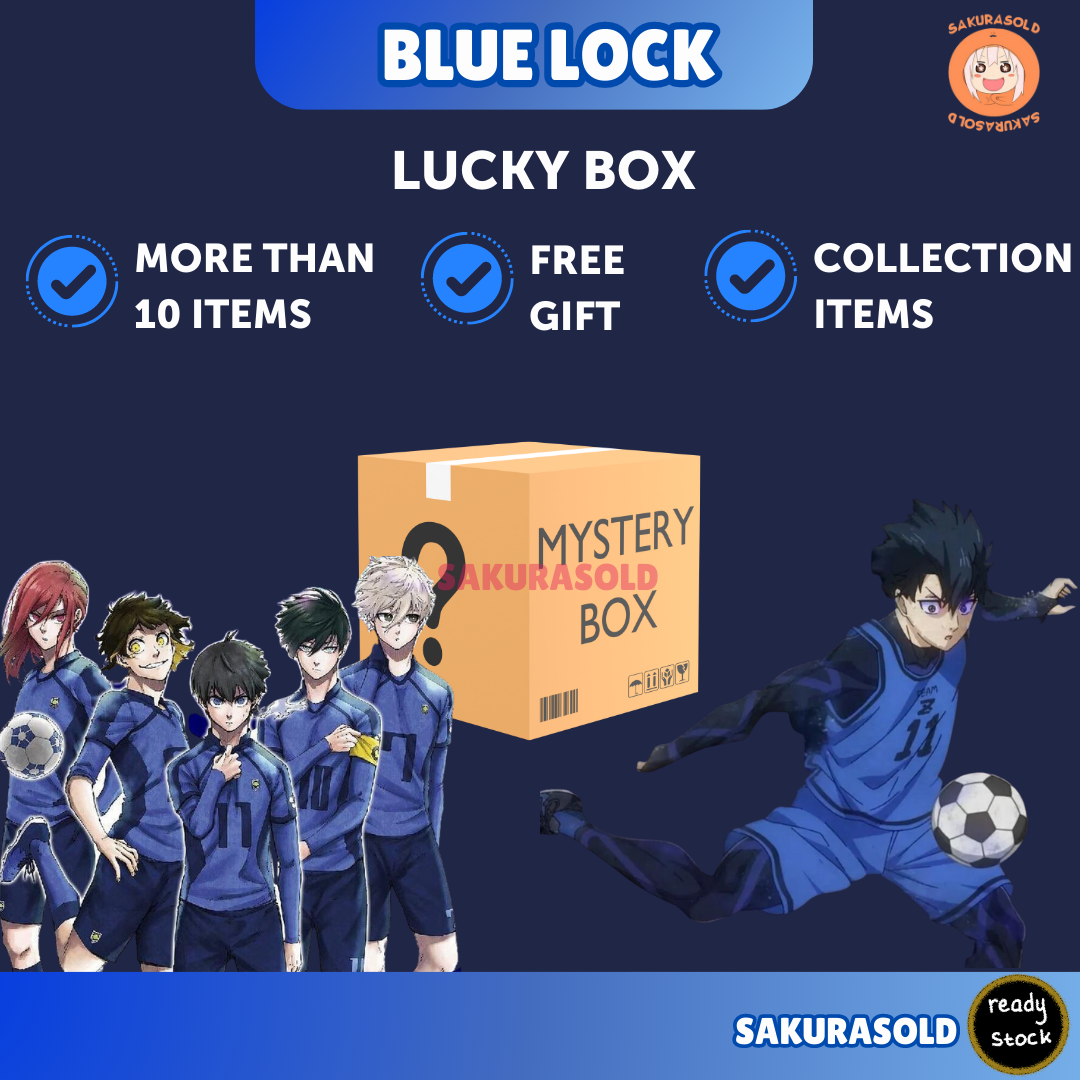 Blue Lock Box Blue Lock Set Box Blue Prison Keychain Isagi Nagi Chigiri ...
