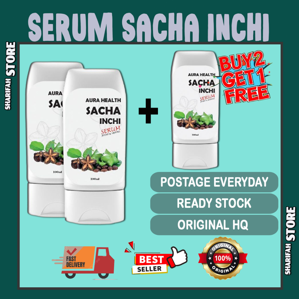 Sacha Inchi Oil Sacha- Sakit Sendi dan Lutut HQ | Shopee Singapore