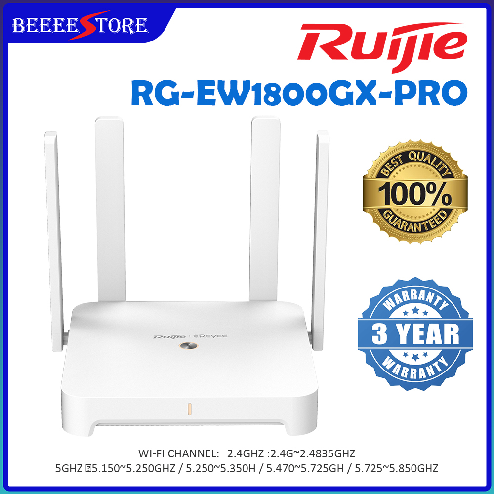 REYEE RUIJIE RG-EW1800GX PRO 1800M WIFI 6 DUAL-BAND GIGABIT MESH ROUTER ...