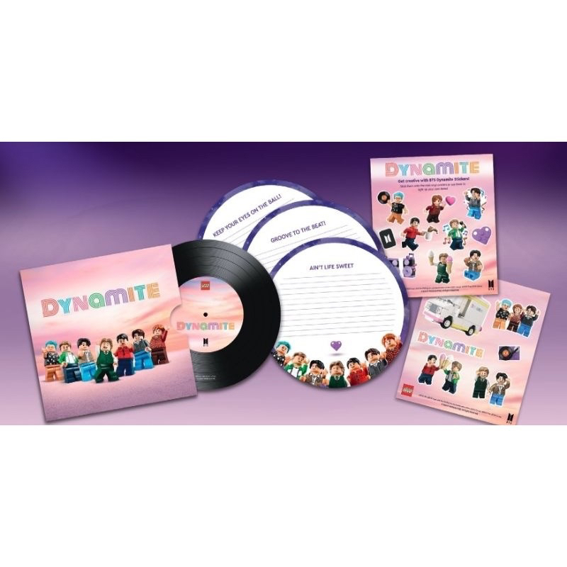 Lego BTS Vinyl Postcard | Shopee Singapore