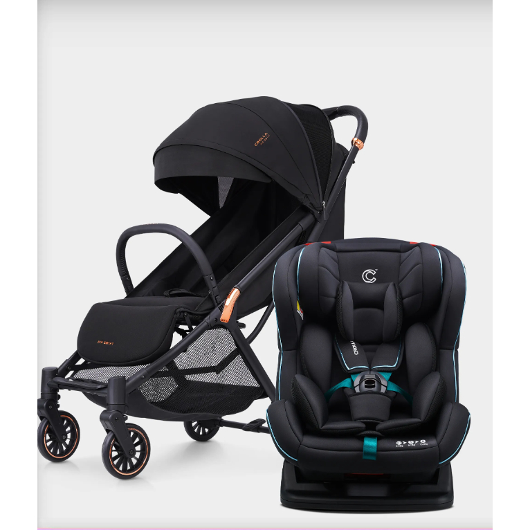Crolla Alpha Convertible Car Seat + Crolla Air Swift Autofold Cabin ...