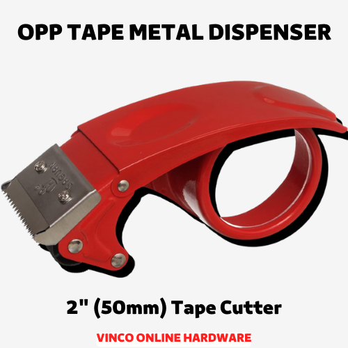 OPP Tape Dispenser Metal 48mm 50mm 2" OPP Tape Cutter Holder Carton ...