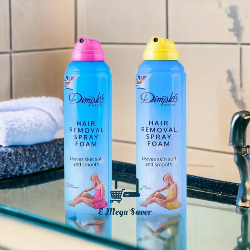 Dimples Hair Remover Spray Foam 200ml (6.76fl oz) | Shopee Singapore