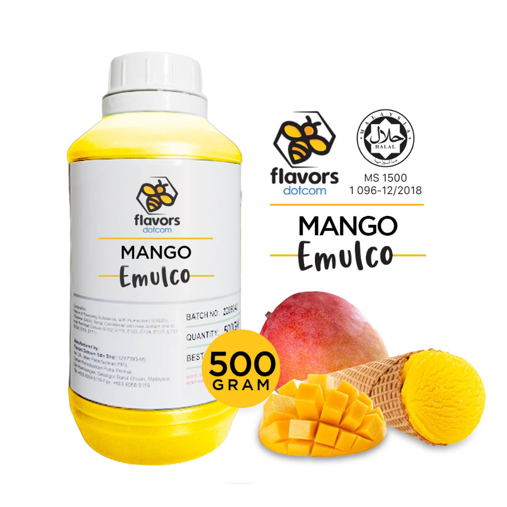 [HALAL] Flavors Dotcom - Mango Emulco (500g) | Shopee Singapore
