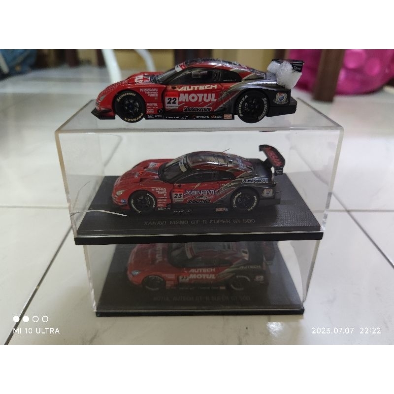 ebbro mmp 1/43 xavani motul nissan skyline gtr r35 super gt racing f1 ...