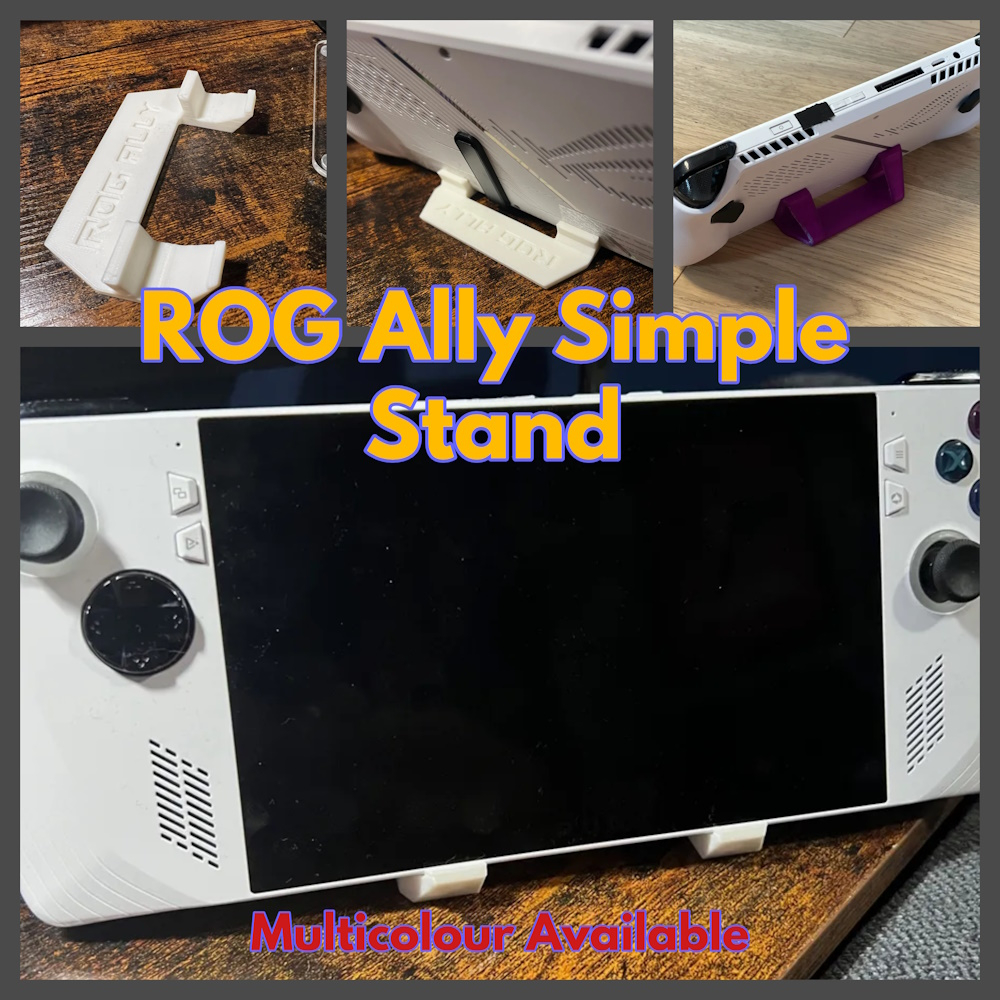 Asus Rog Ally Simple Stand | 3D Printed | Shopee Singapore