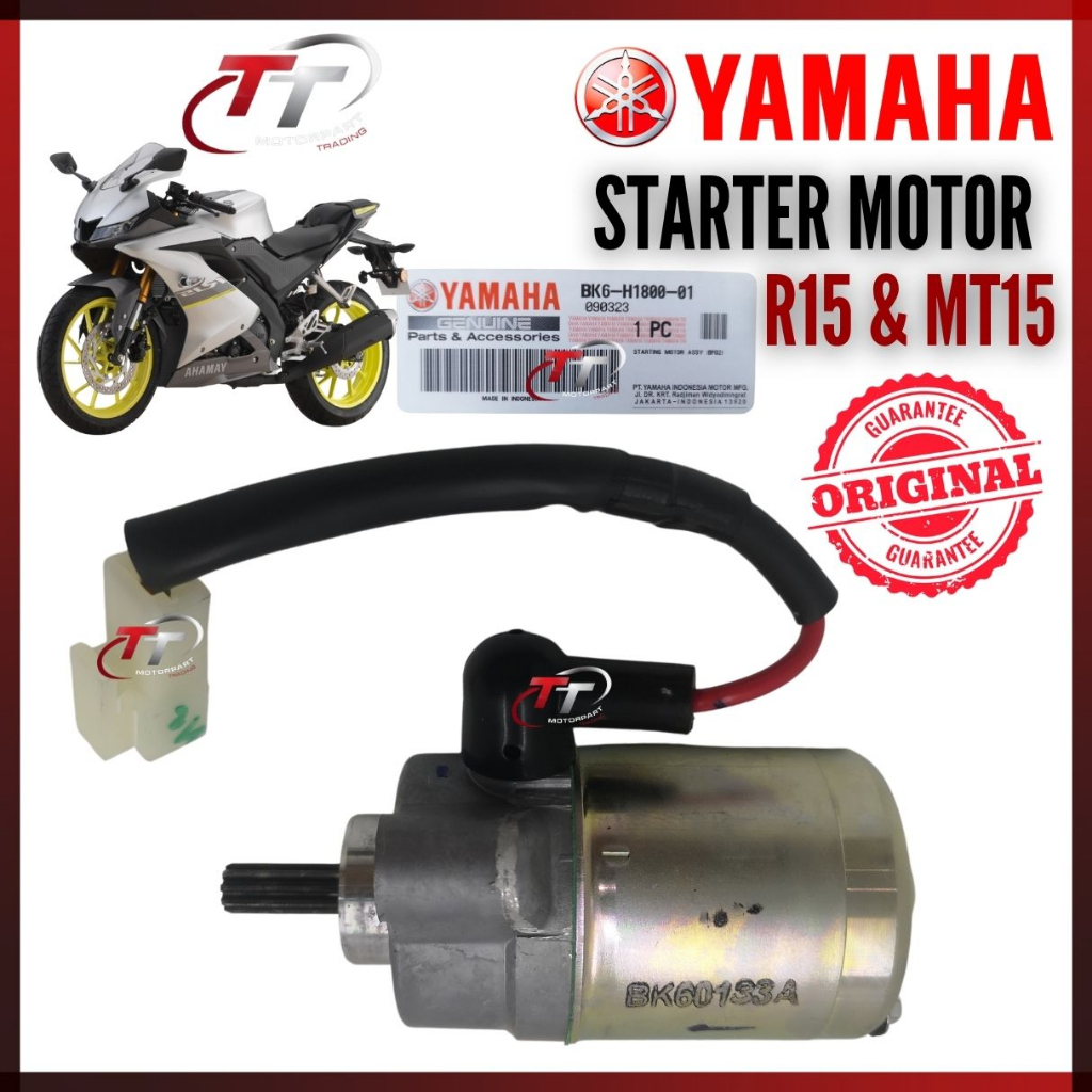 YAMAHA MT15 R15 YZF155 VVA V3 Starter Motor StaterMoto Stator Starto ...