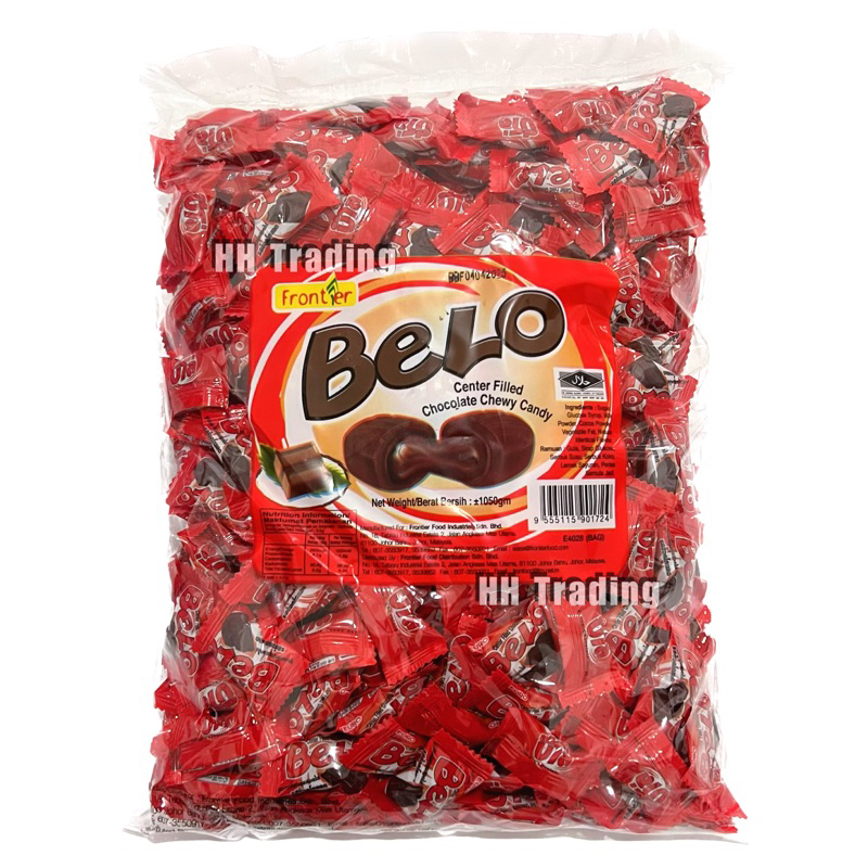 1050g FRONTIER BELO CENTER FILLED CHOCOLATE CHEWY CANDY | Shopee Singapore